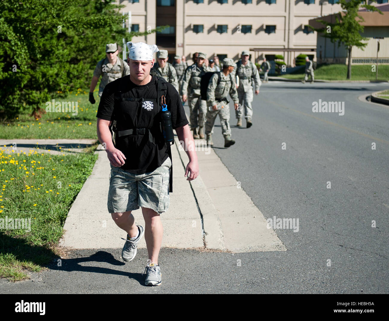 Staff Sgt. Patrick Sandridge, 8th Logistics Readiness Squadron, honors ...