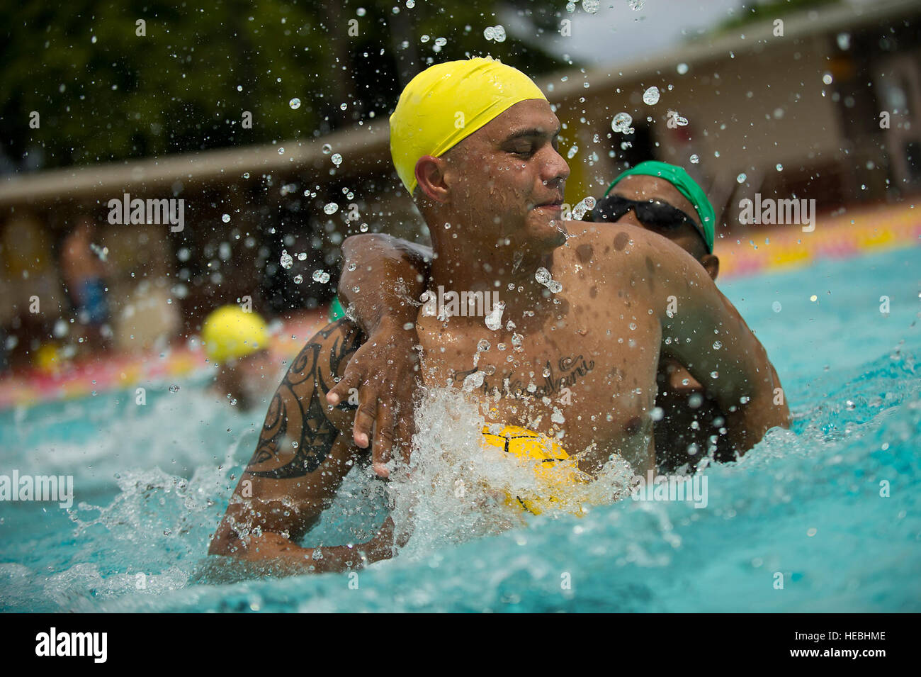 Army and Marine adaptive sports participants from Warrior Transition ...