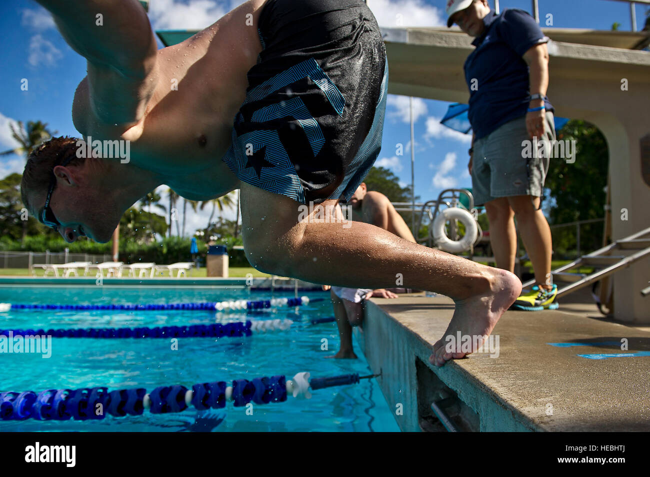 U.S. Navy Petty Officer 2nd Class Max Rohn and U.S. Navy Petty Officer ...
