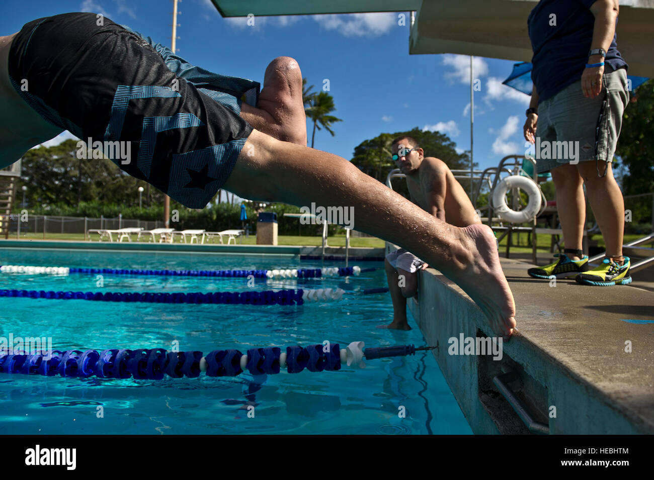 U.S. Navy Petty Officer 2nd Class Max Rohn and U.S. Navy Petty Officer ...