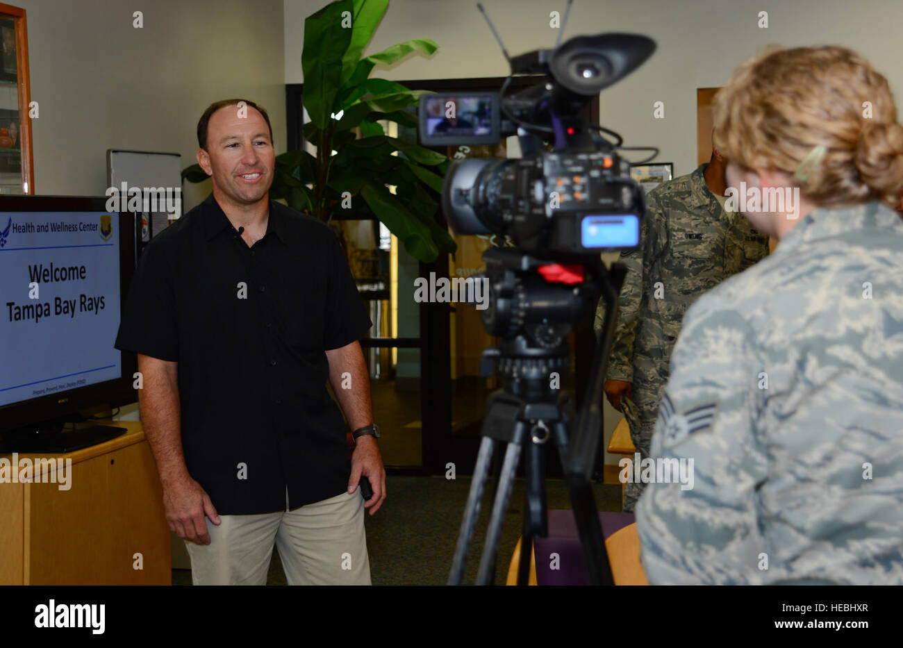 Senior Airman Laura Beckley, 6th Air Mobility Wing broadcaster ...