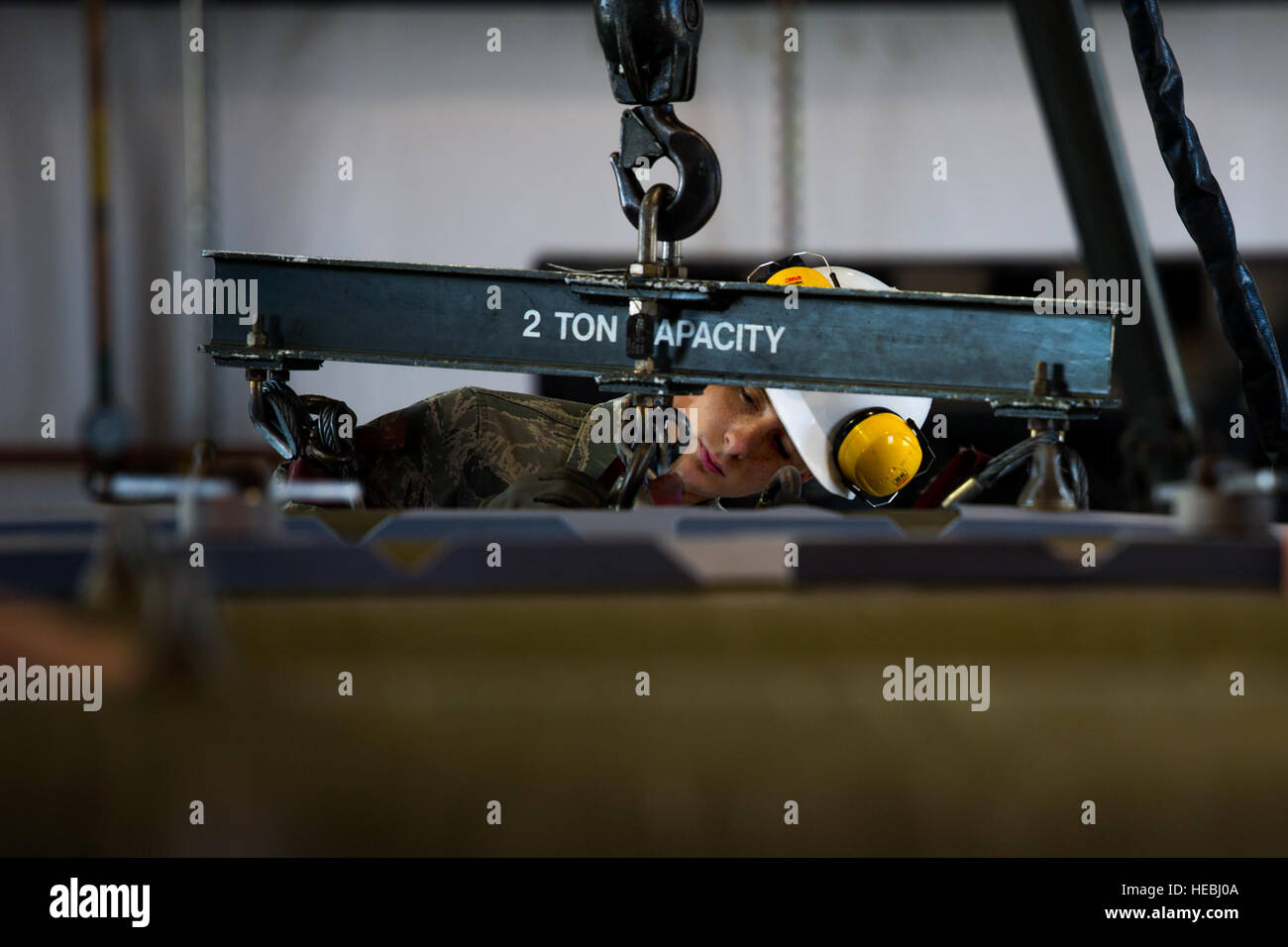 Airmen from Seymour Johnson Air Force Base assemble inert bombs during ...
