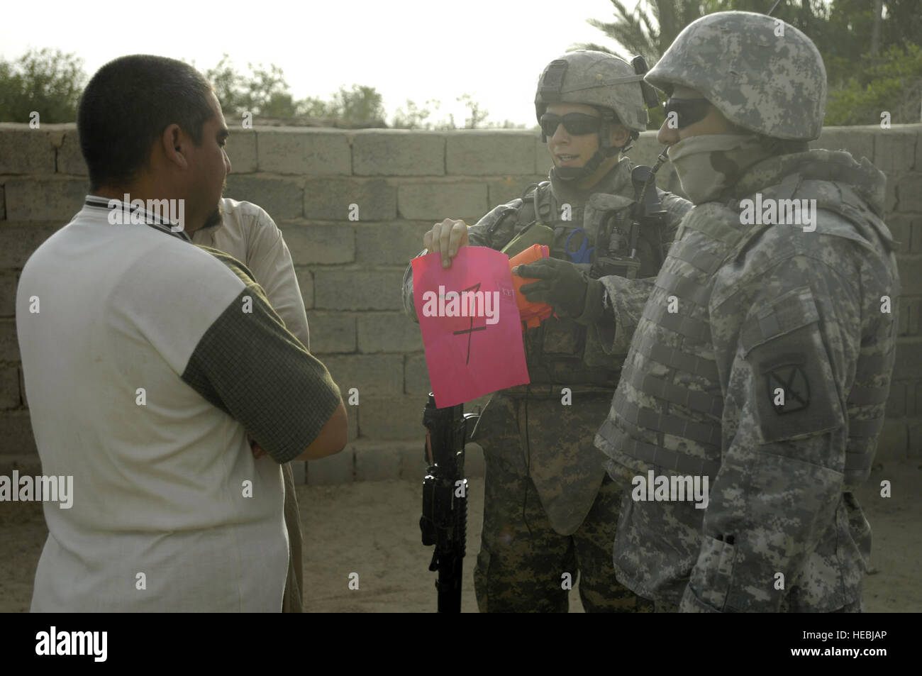 Us colored infantry flags hi-res stock photography and images - Alamy