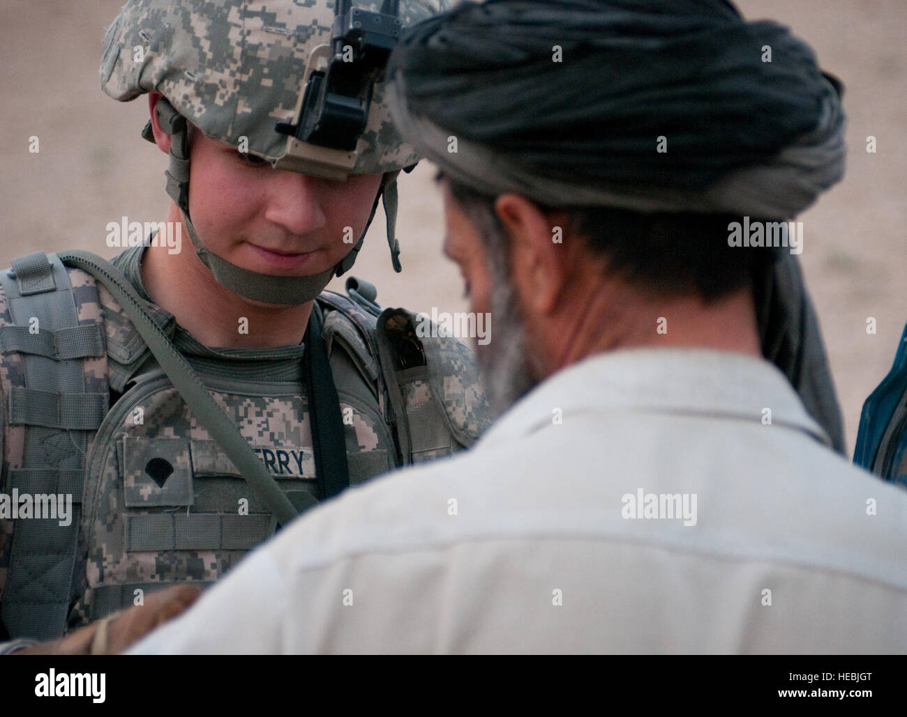 U.S. Army Spc. Neal Perry, Provincial Reconstruction Team Zabul ...