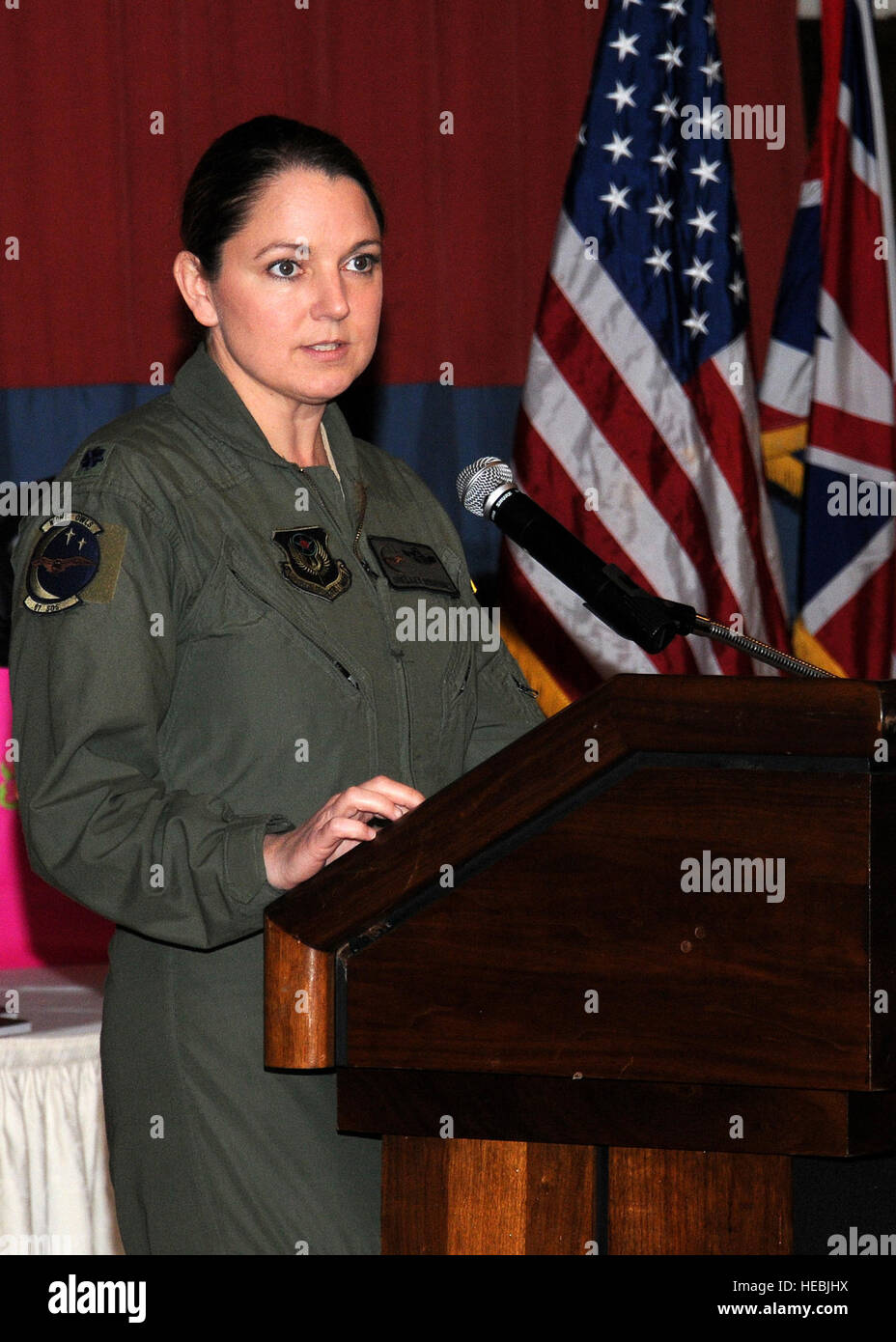 Lt. Col. Shelly Rodriguez, 67th Special Operations Squadron commander ...