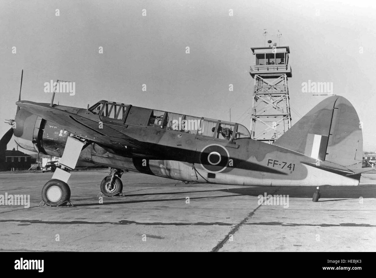 RAF Brewster Bermuda I (S/N FF 741). (U.S. Air Force photo Stock Photo ...