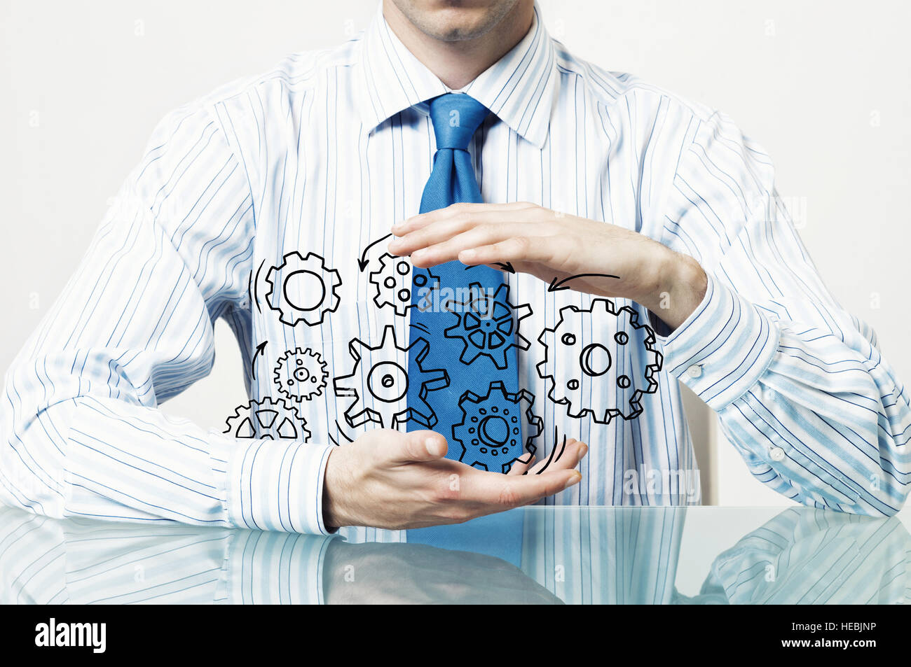 Concept of teamwork and cooperation Stock Photo - Alamy