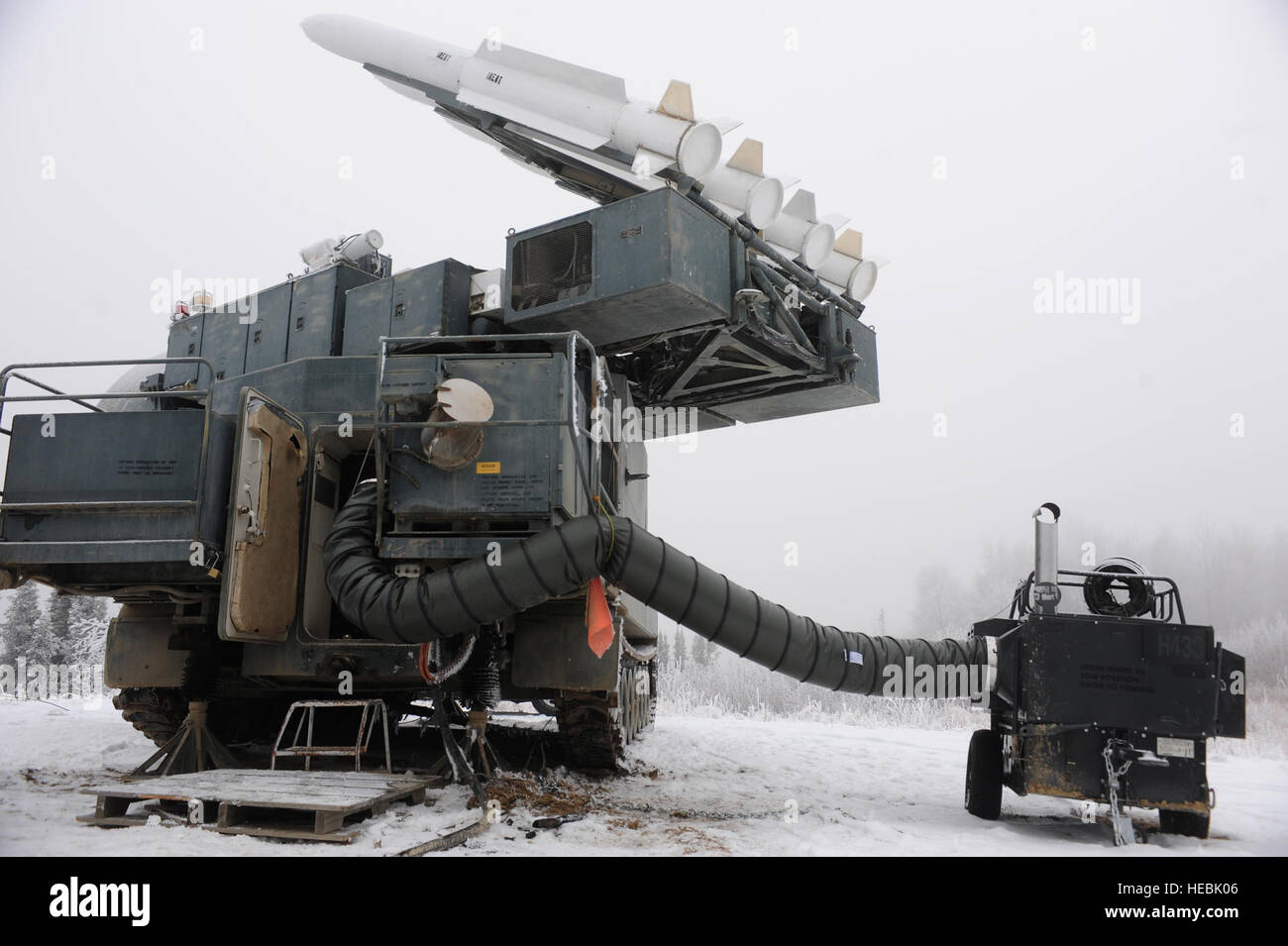 The red aggressor force uses a Russian-made SA-11 Buk missile system ...