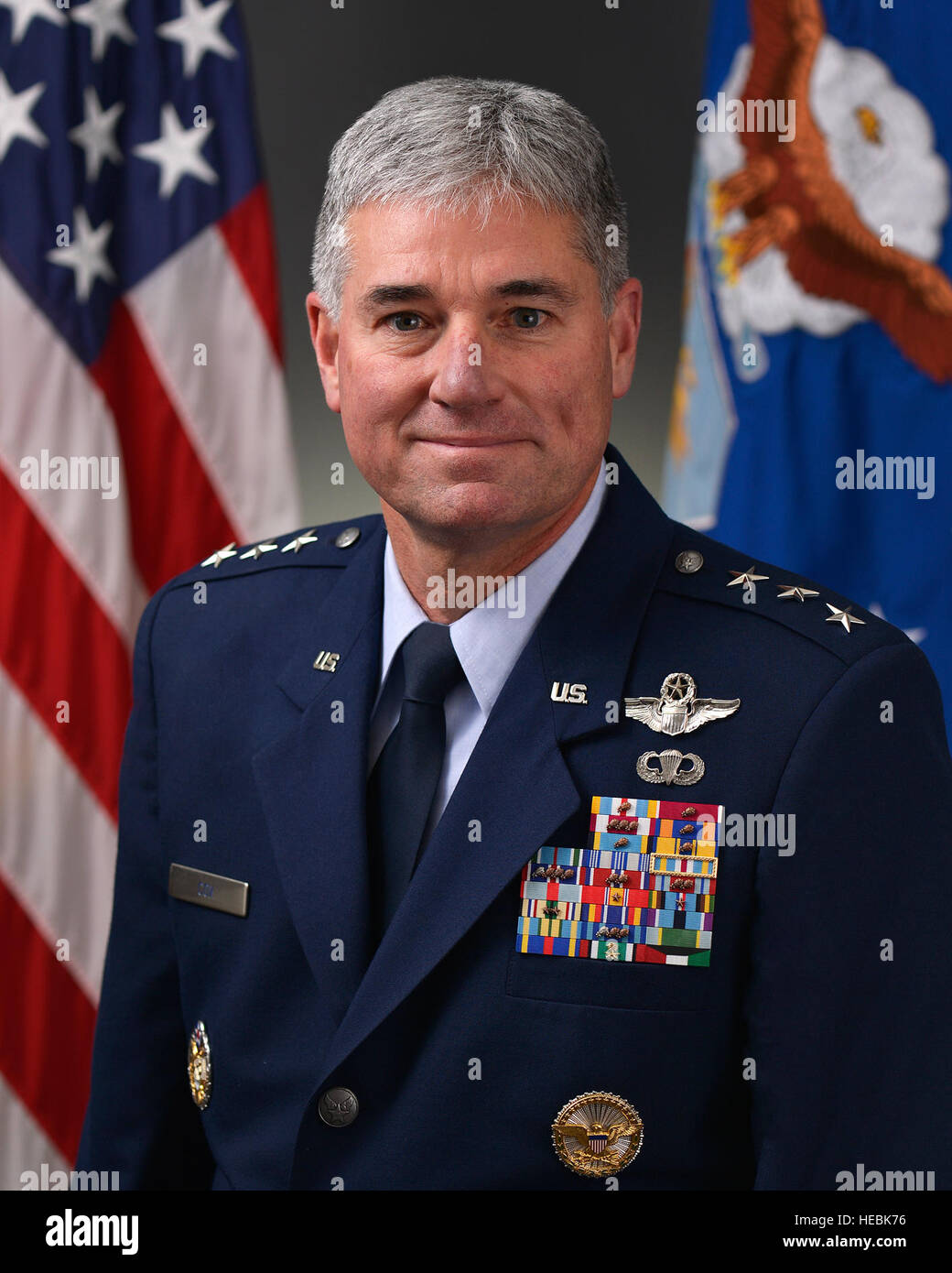 A senior military leader is pictured inside the Pentagon, an ...