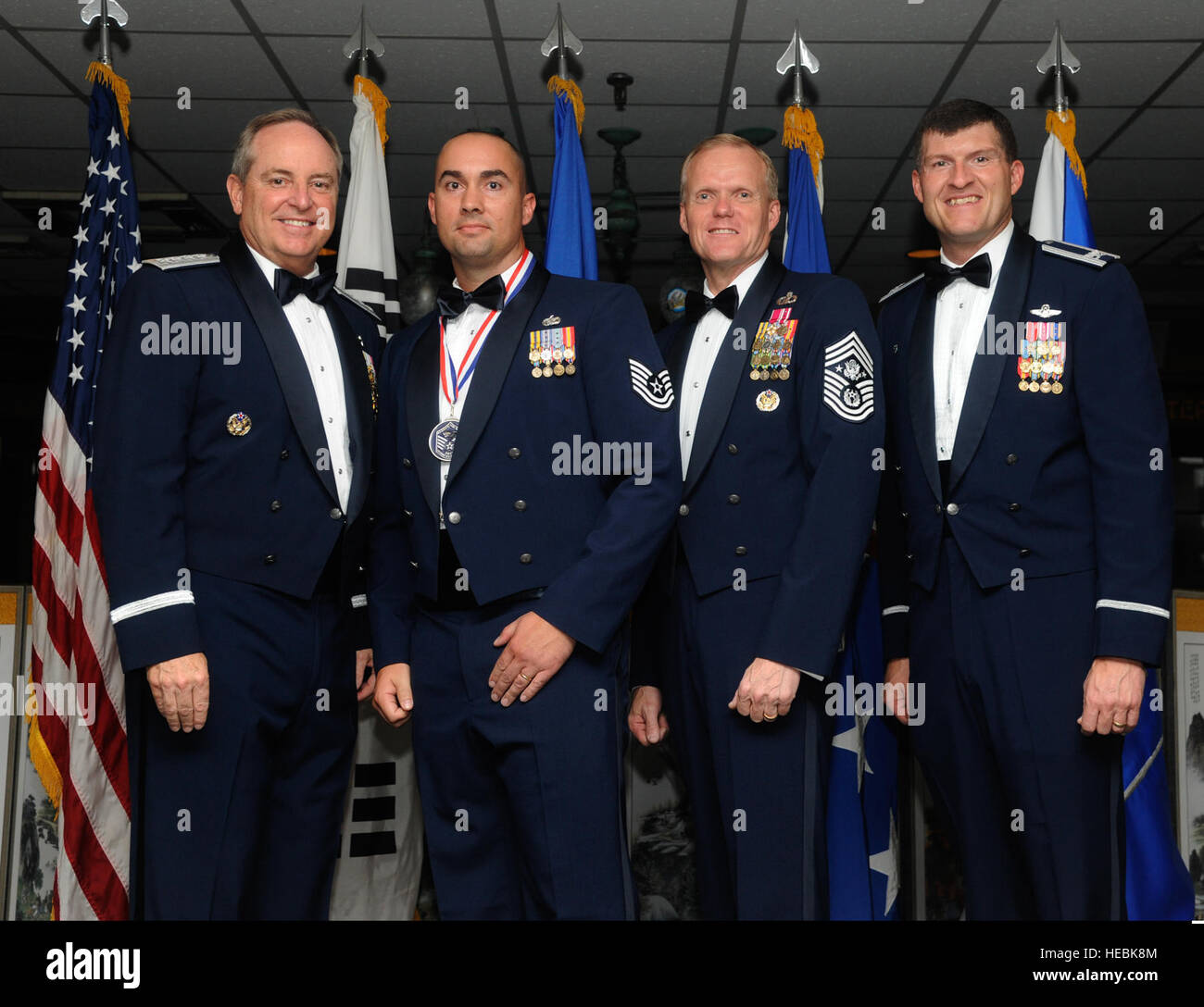From left, U.S. Air Force Gen. Mark A. Welsh III, chief of staff of the ...