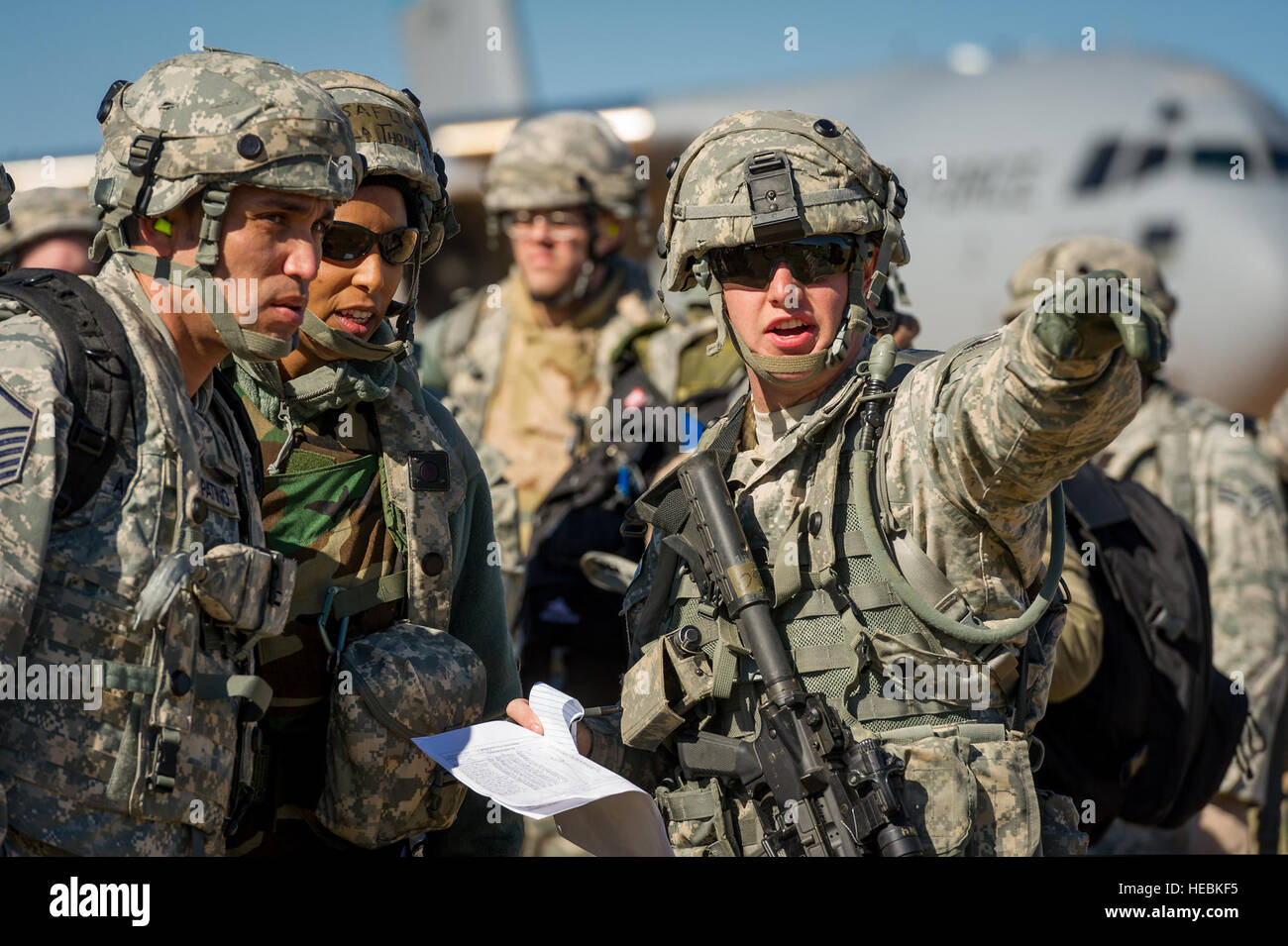 From right, U.S. Army Pfc. Tyler Williams, with Headquarters and ...