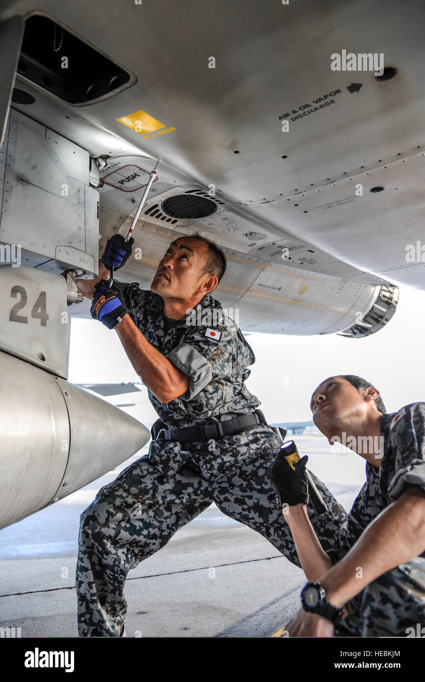 Japanese air force Tech. Sgt. Ryuji Ueda, with the 6th Air Wing, 306 ...