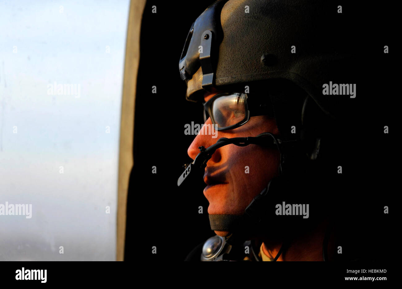 A U.S. Air Force Combat Rescue Officer from the 66th Expeditionary ...