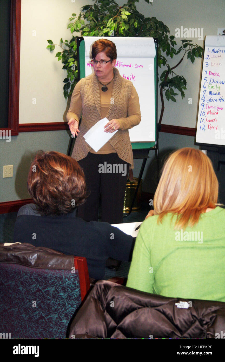 Kristy Grove, a youth coordinator from Dover Air Force Base, Del ...