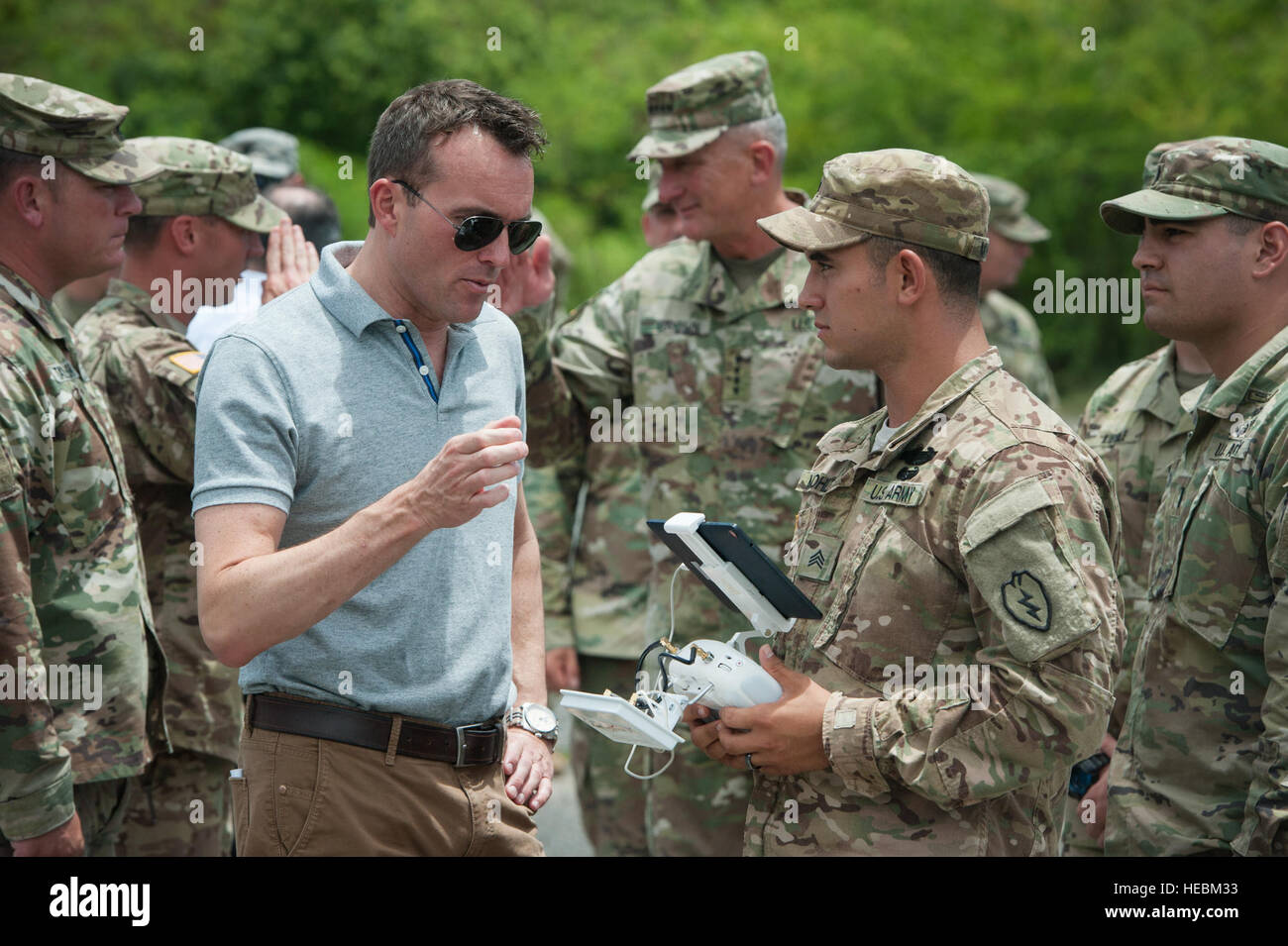 Secretary of the Army Eric Fanning visits U.S. Army Pacific Soldiers of ...