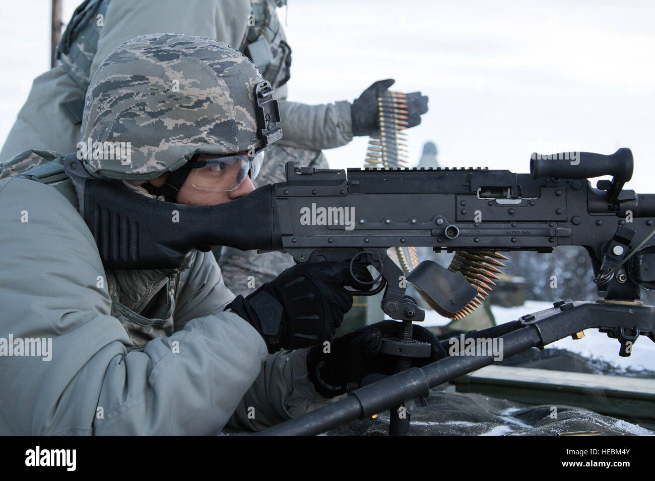 U.S. Air Force Airman 1st Class John Smith, an installation entry ...