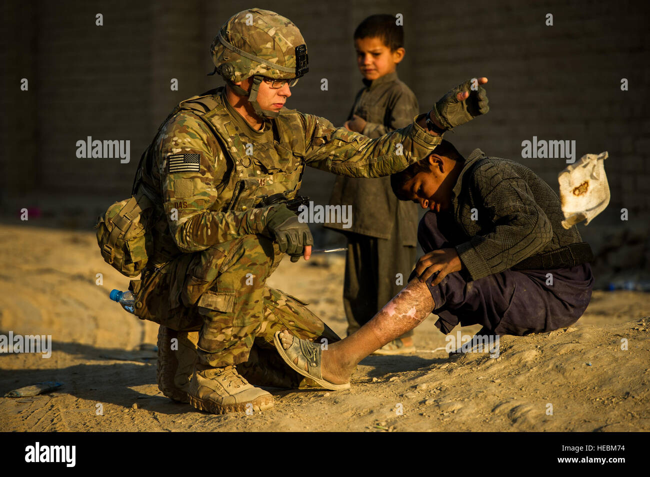 U.S. Air Force Senior Airman Craig Oas, 455th Expeditionary Security ...