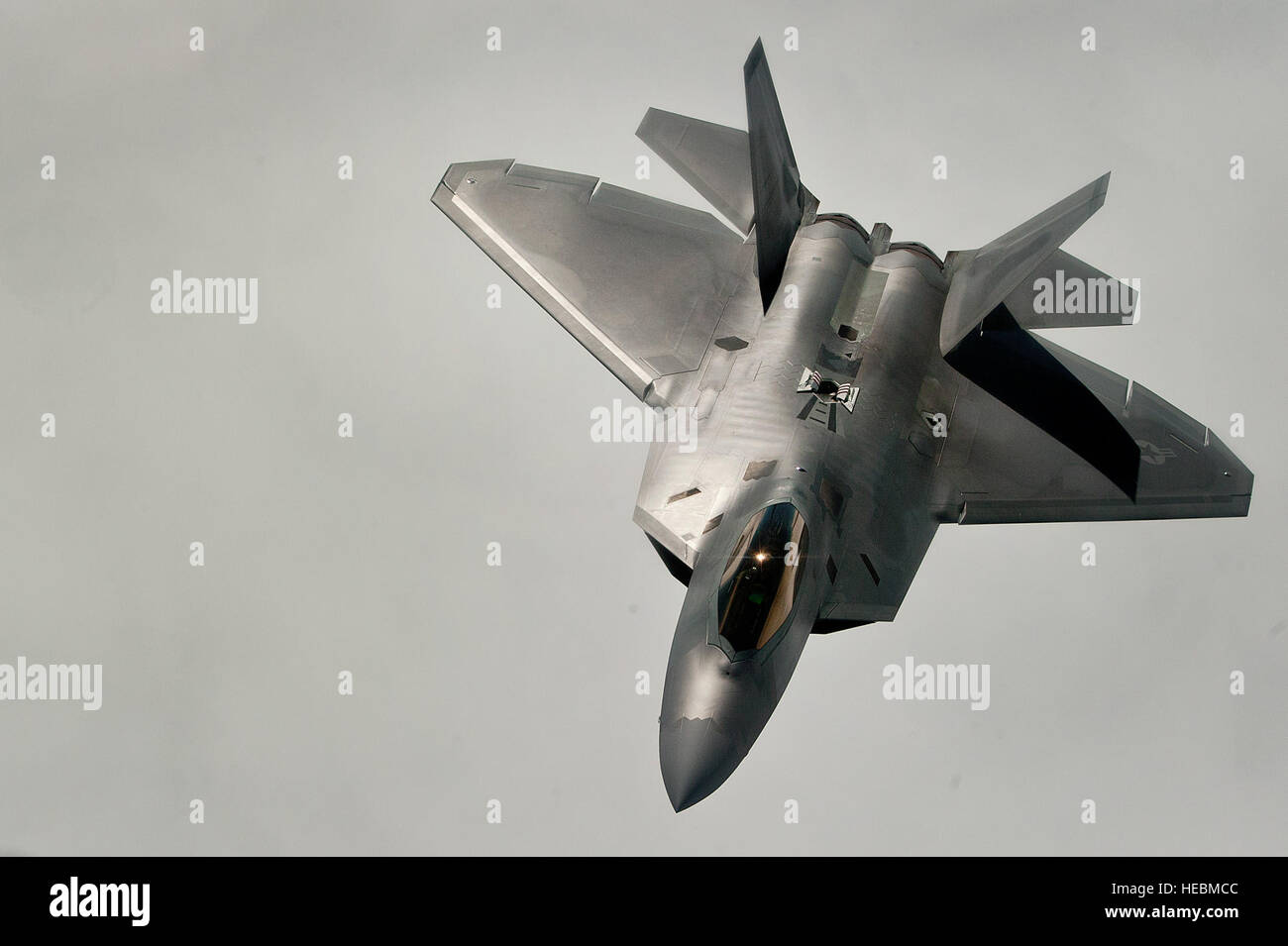 An F-22 Raptor, 199th Fighter Squadron, Hawaii Air National Guard ...
