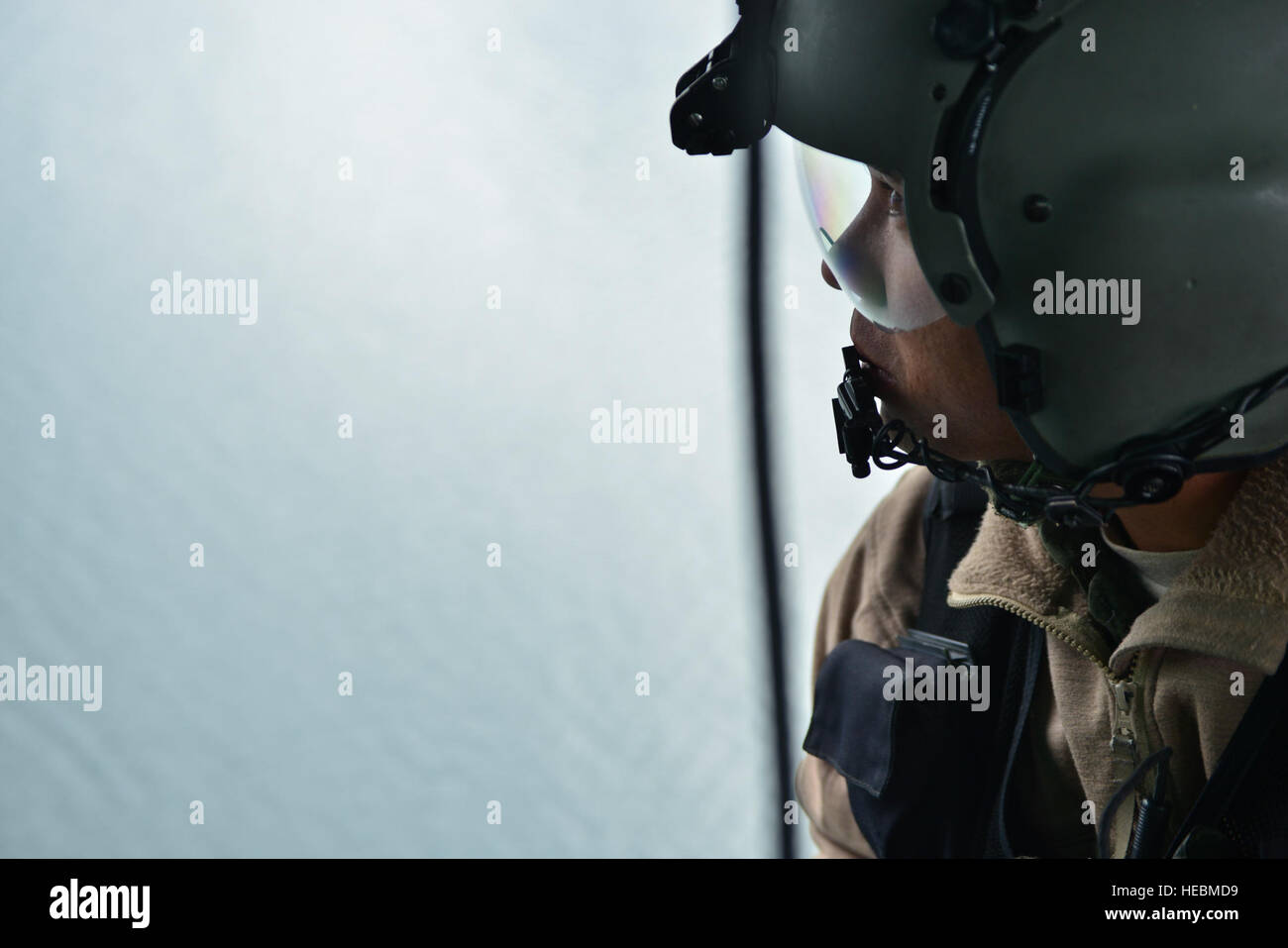 Staff Sgt. Jeremy Bernite, 36th Rescue Flight aircrew flight engineer ...
