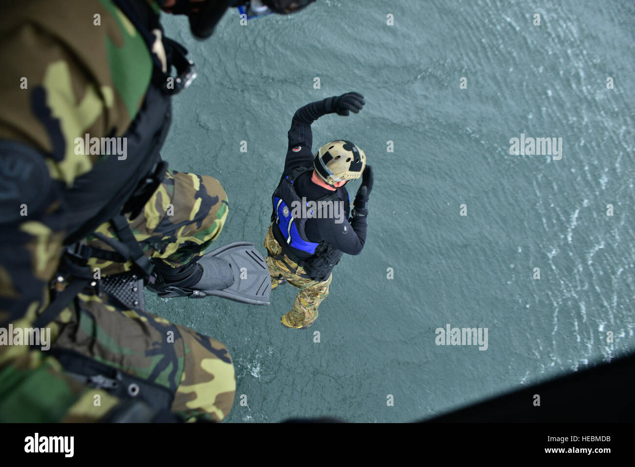 Capt. Marcus Truman, 336th Training Group combat rescue officer, free ...