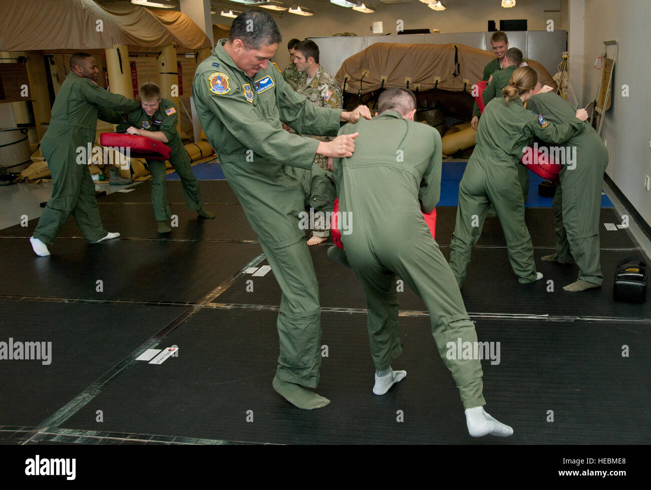 Capt. Alfredo Balderas, 22nd Operations Support Squadron aircrew flight equipment flight ...