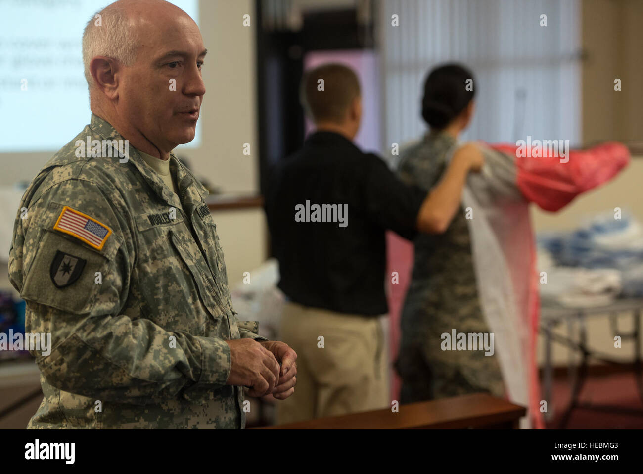 U.S. Army Lt. Col. Neal Woollen, United States Army Medical Research ...