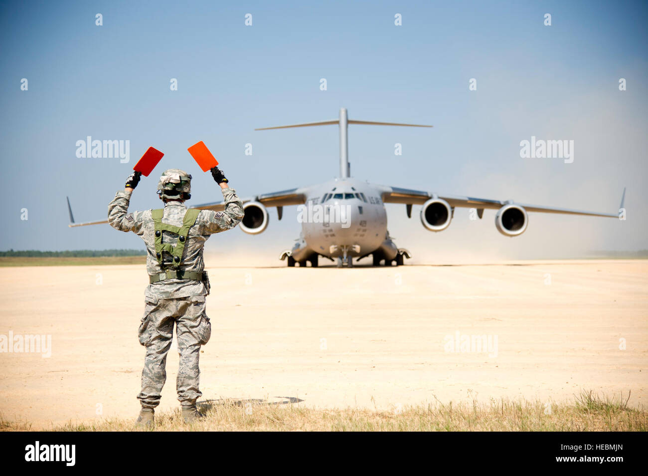 U.S. Air Force Staff Sgt. Robert Farland, 570th Global Mobility ...