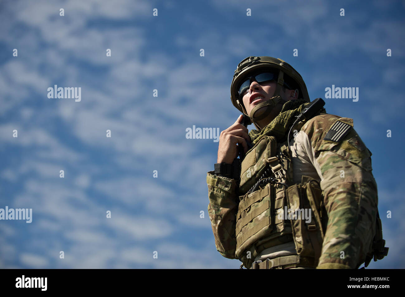 U.S. Air Force Staff Sgt. Brandon Cook, a joint terminal attack ...