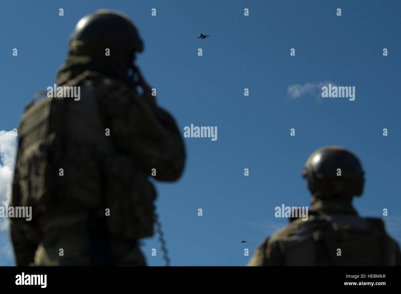 U.S. Air Force Staff Sgt. Brandon Cook, and Senior Airman Therron ...