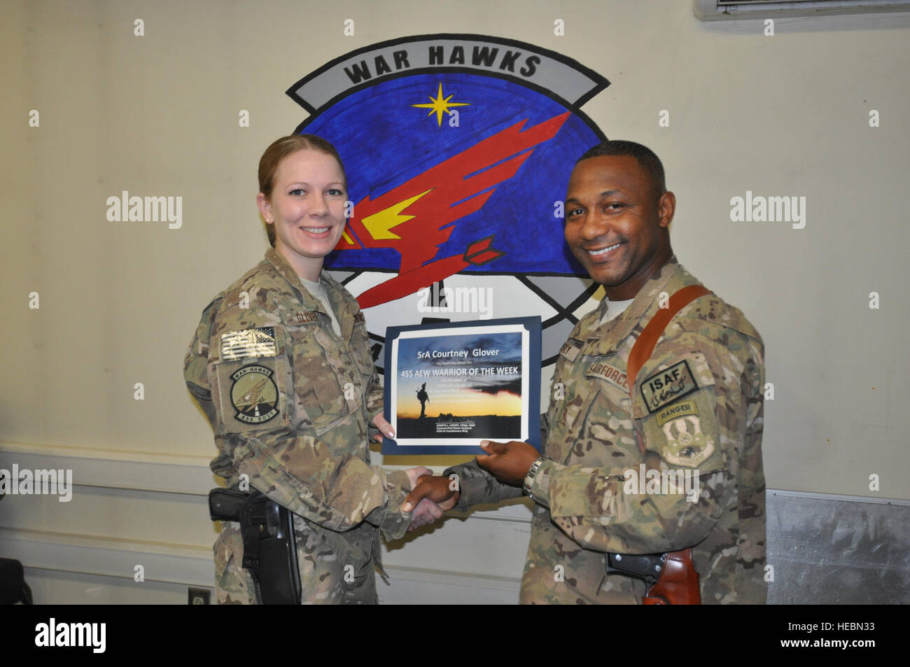 Senior airman courtney glover hi-res stock photography and images - Alamy