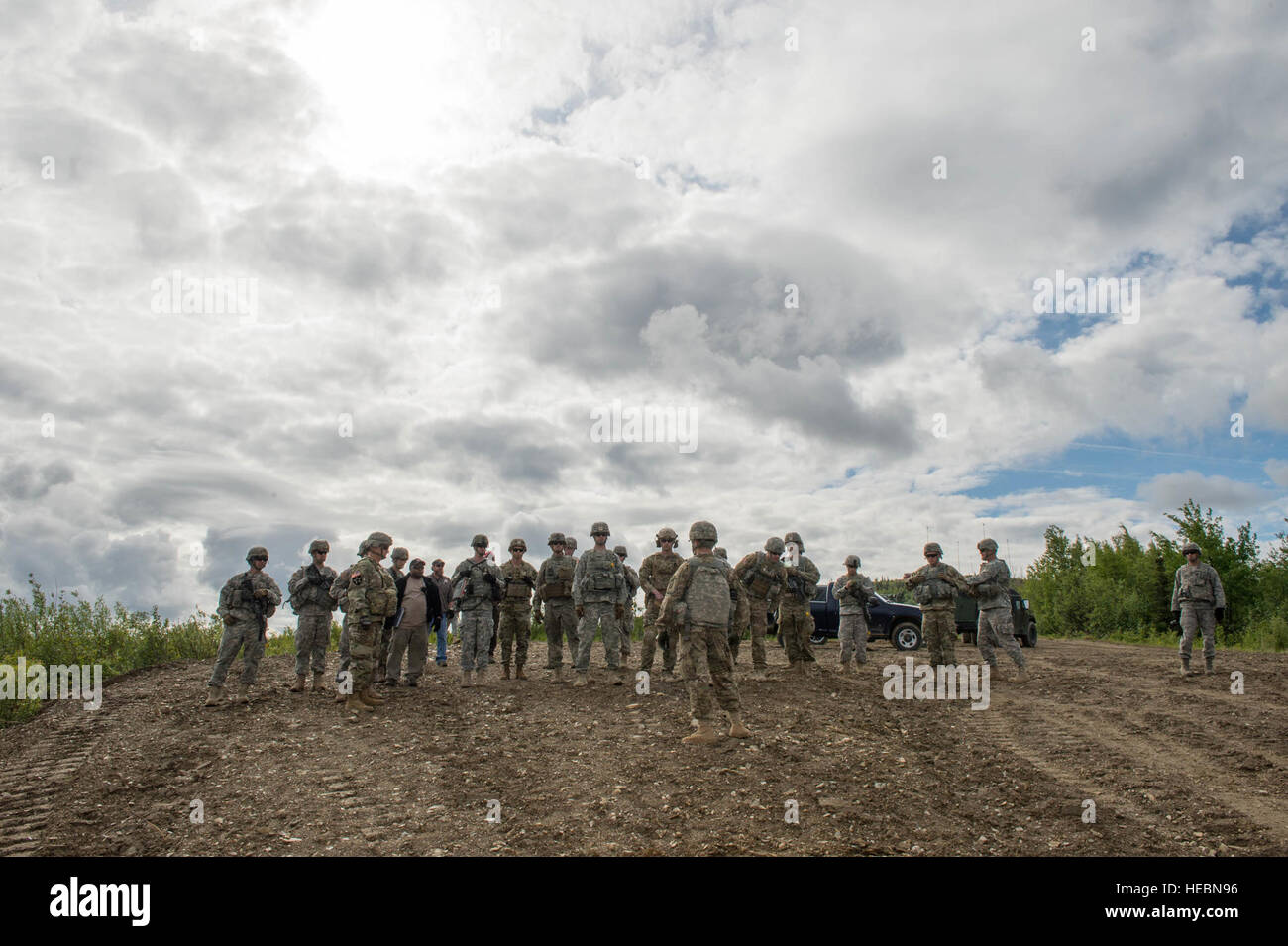 U.S. Army Soldiers from the 1st Battalion, 24th Infantry Regiment at ...