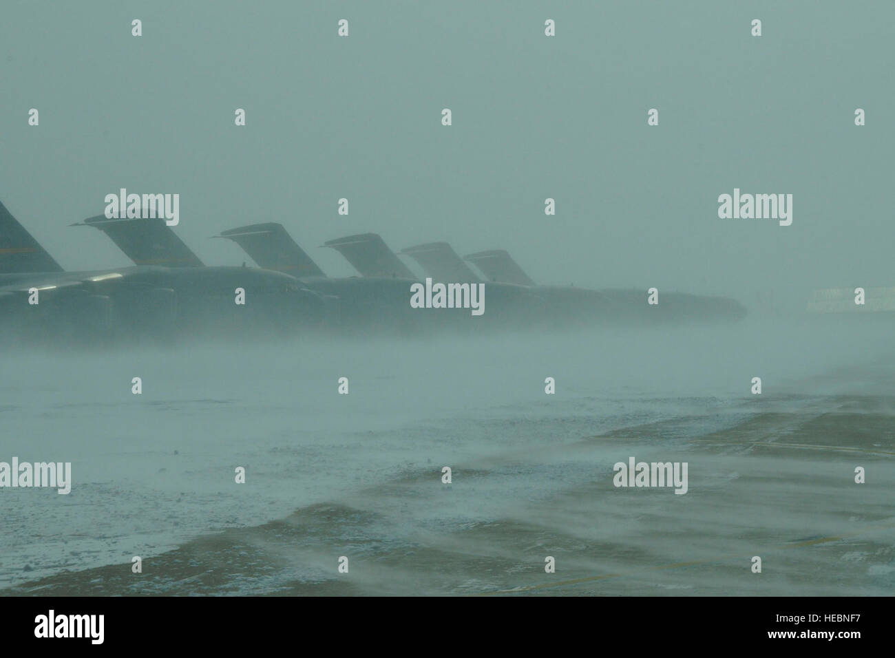 Altus Air Force Base C-17 Globemaster III's sit on the flight line to ...