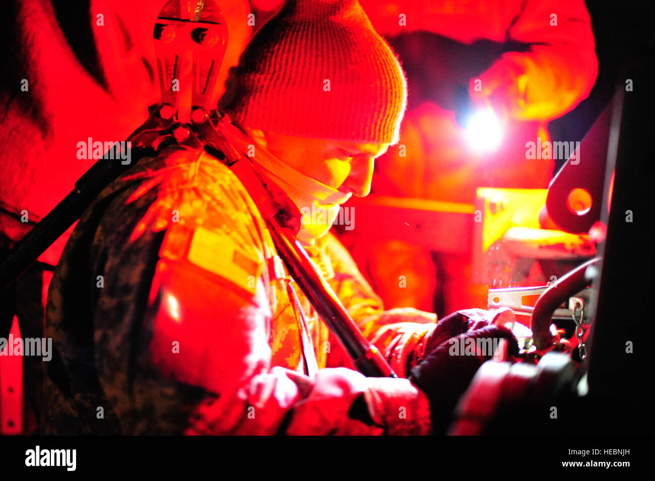 JOINT BASE MCGUIRE-DIX-LAKEHURST, N.J. – Pfc. Brian Crowe, a fuels ...