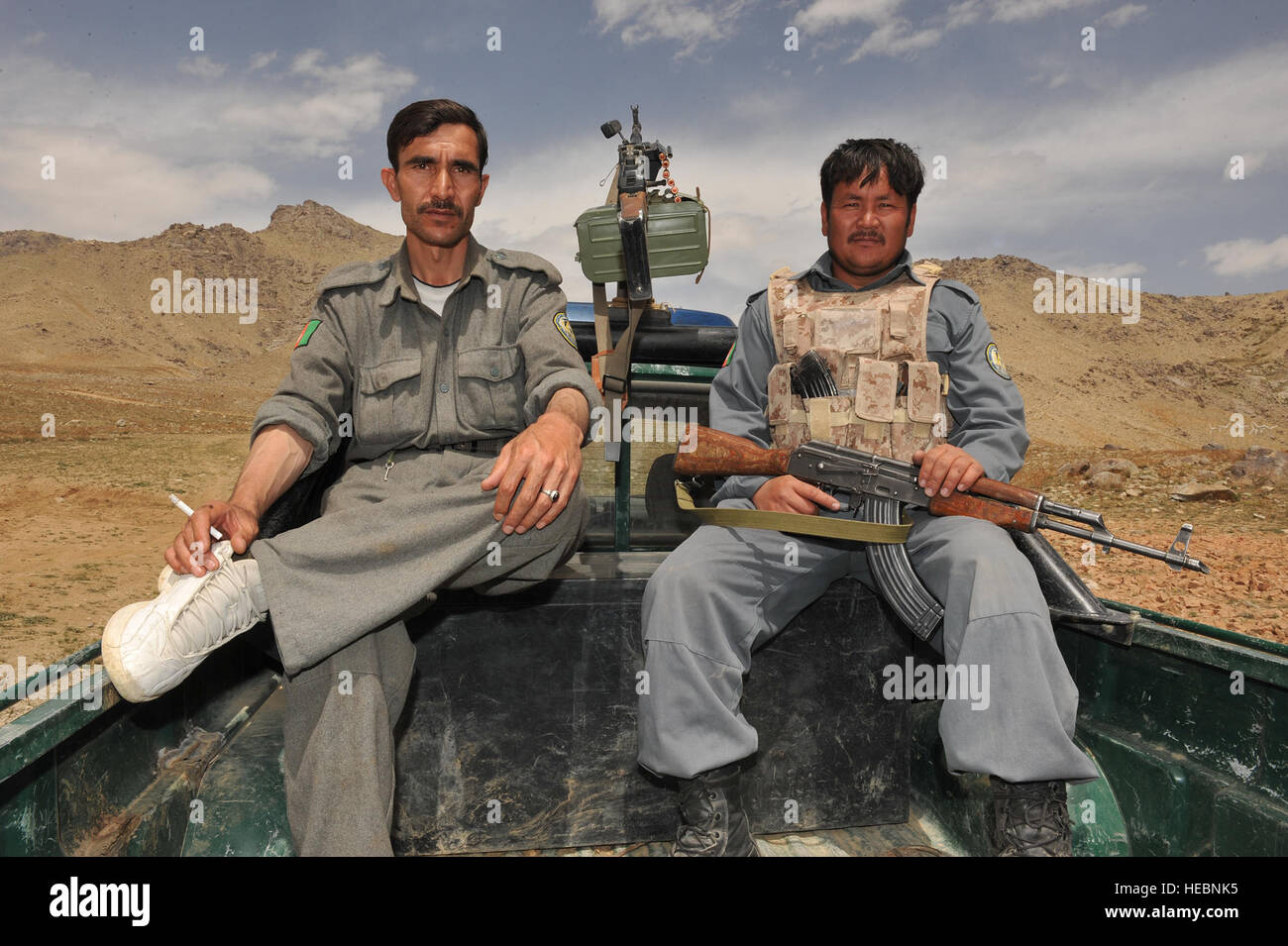 Afghan national police and Provincial Reconstruction Team security ...