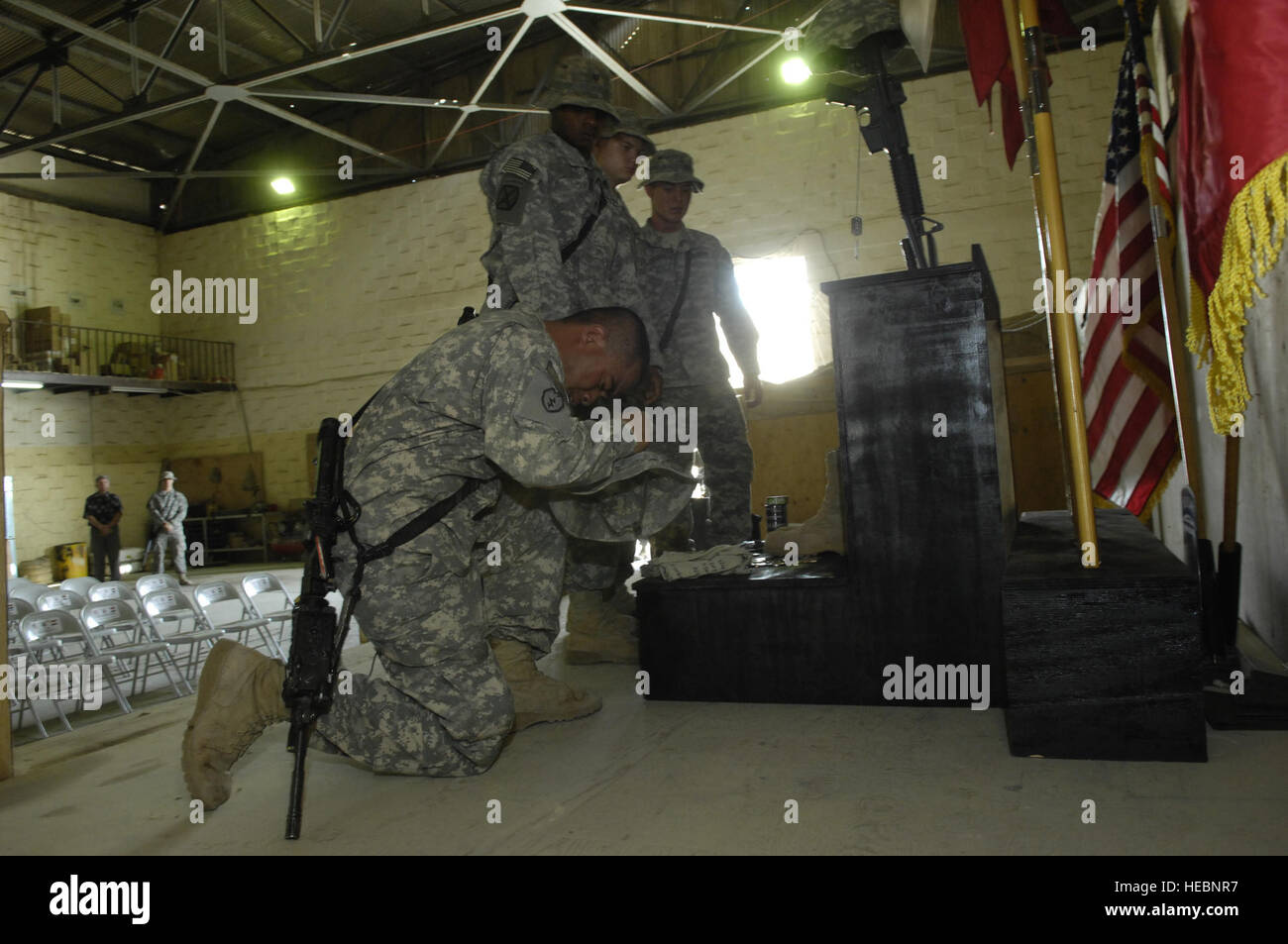 U.S. Army Soldiers pay their final respects June 4 to their fellow ...