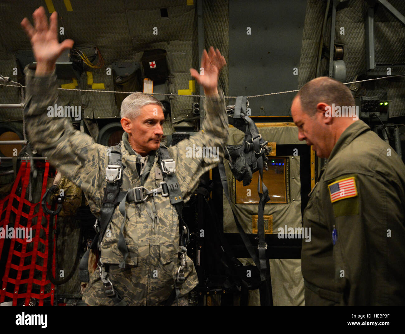 New York Air National Guard Master Sgt. Jerry Kurz, right, 102nd Rescue ...