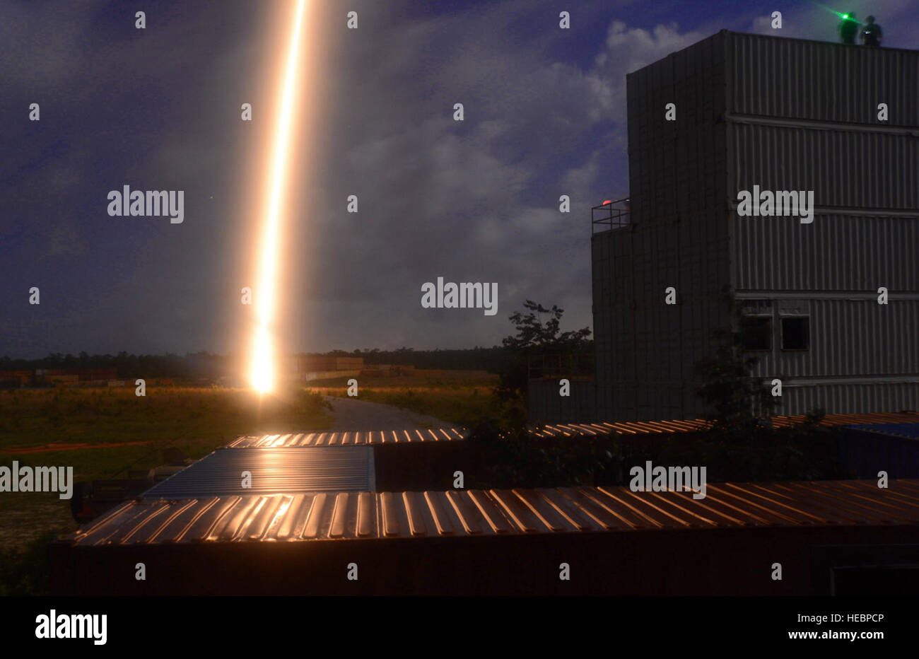 Special forces launch surface-to-air missiles during a training mission ...