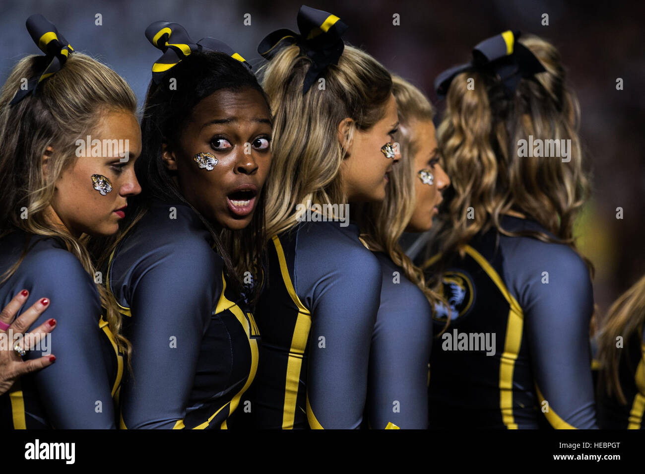University Of Missouri Cheerleaders