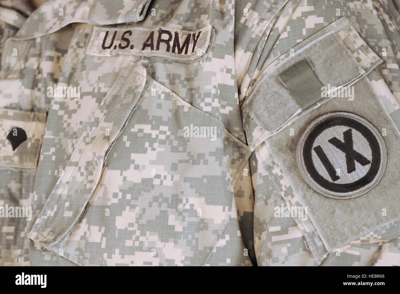 U.S. Army Spc. James Montanona, 368th Military Police Company, is ...