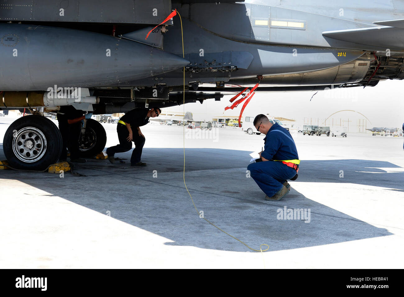 Staff Sgt. Matthew, aircraft armament systems specialist, prepares the ...