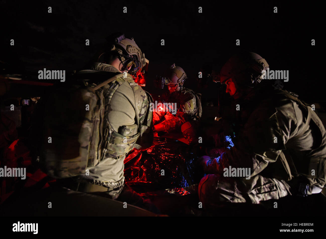 U.S. Air Force Special Operations Surgical Teams practiced integration ...