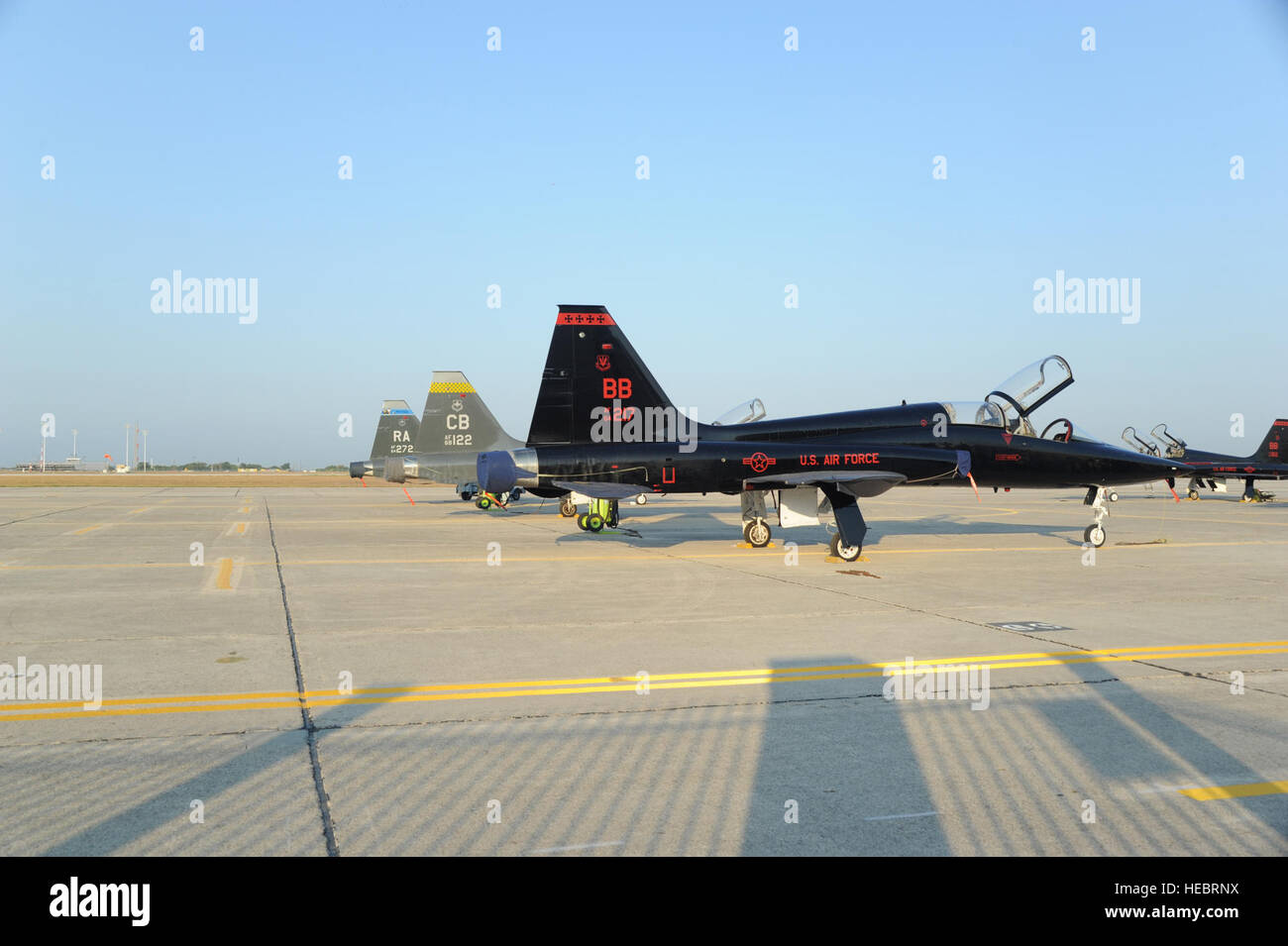 T-38 Talon Aircraft from (left to right) Randolph Air Force Base ...