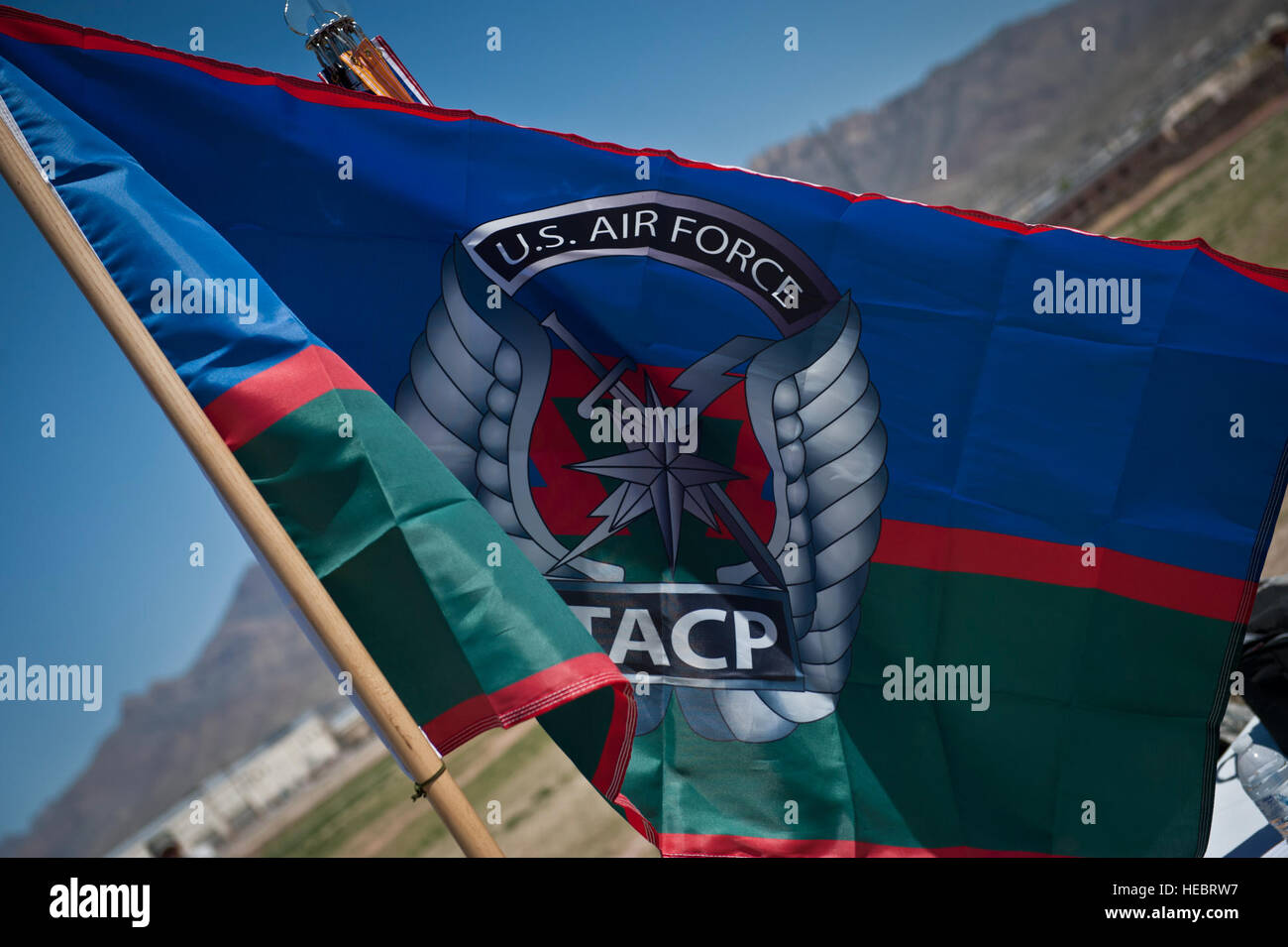 Shown is the Tactical Air Control Party flag, a symbol of honor ...