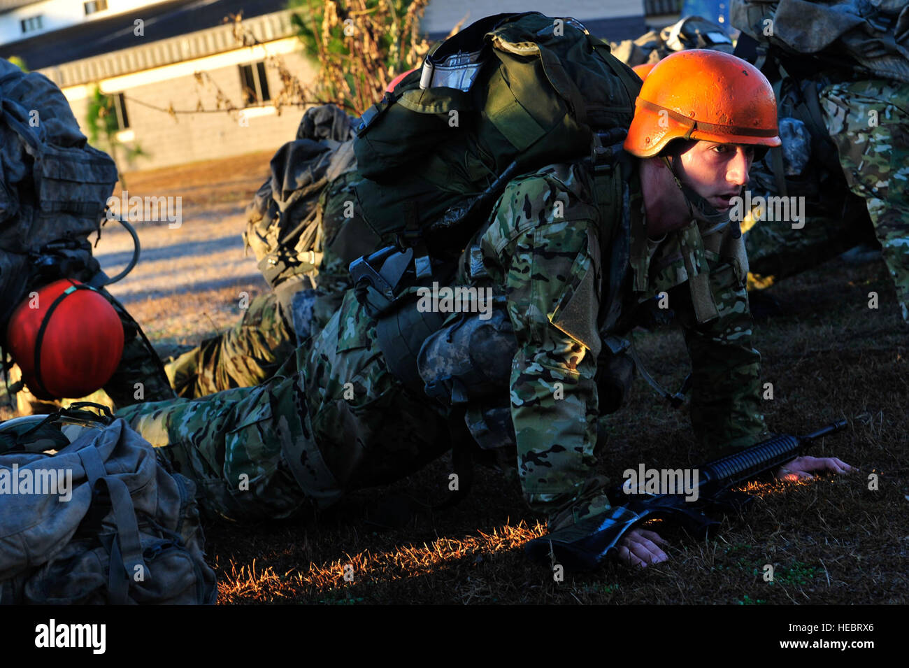 U.S. Air Force Tactical Air Control Party candidates spend some time in ...