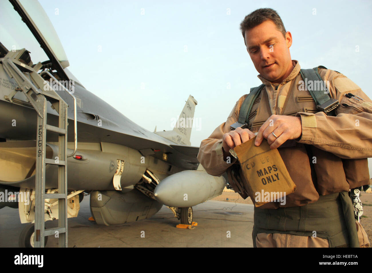 Expeditionary fighter squadron commander david smith joint base balad ...