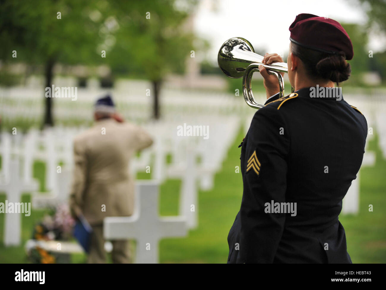 American cemetary in normandy aerial hi-res stock photography and ...
