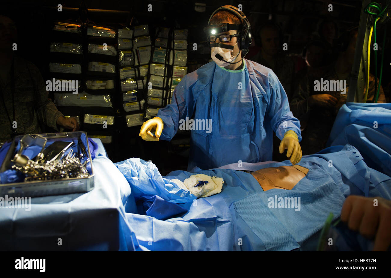 Capt. Dallas Hansen, an 86th Medical Squadron surgeon with Tactical ...