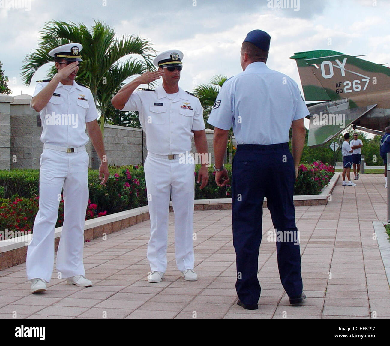 Senior Airman Leo Castellano teaches two actors from the "Mercy Reef ...