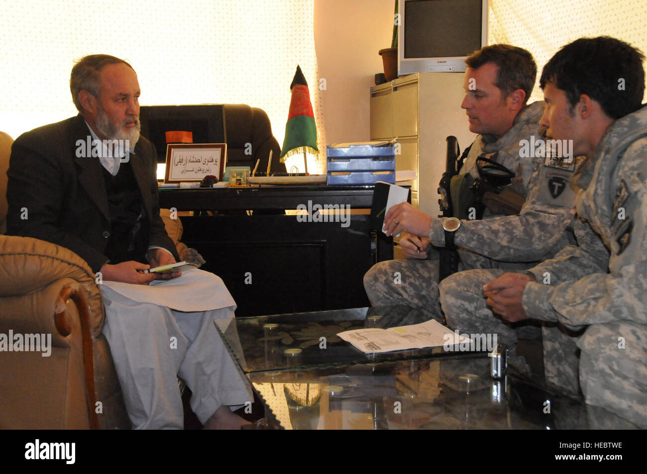 In Ghazni Province, Afghanistan, U.S. Army and Texas Agri-business ...