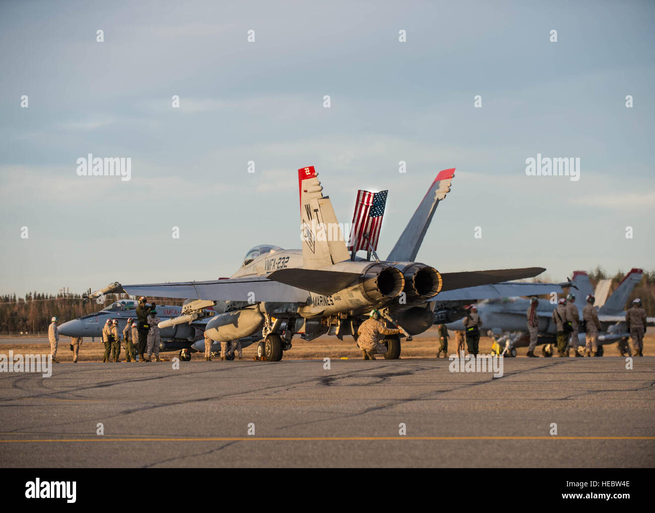 Personnel from marine fighter hi-res stock photography and images - Alamy